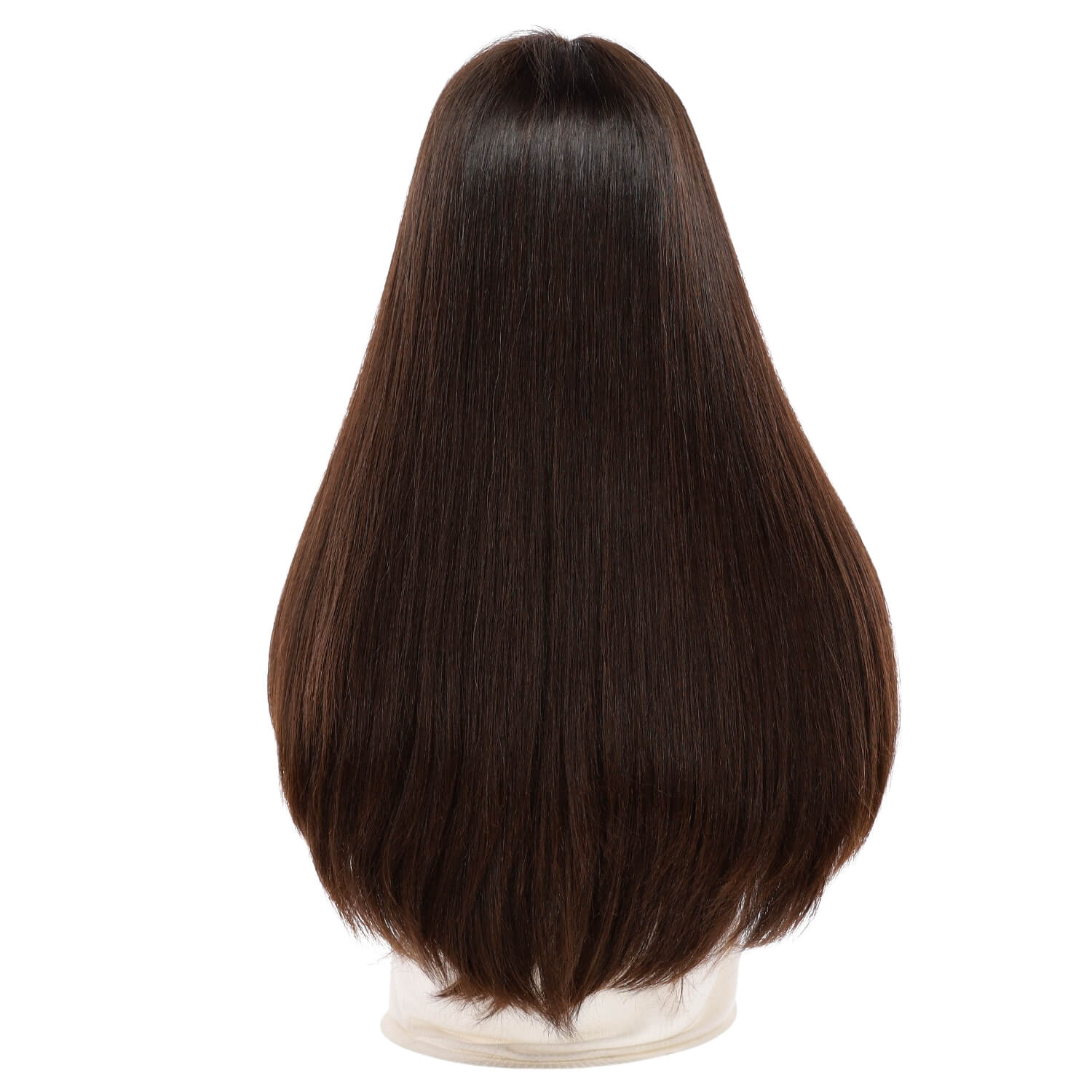 24" Secret Lace Top Wig #4 Dark Brown