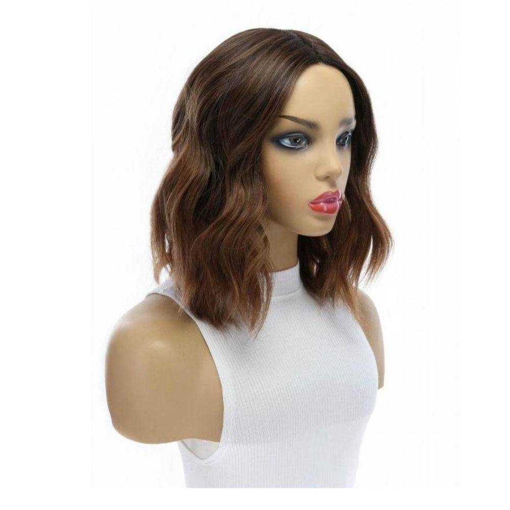 13" Victoria Silk Top Wig Dark Brown Ombre